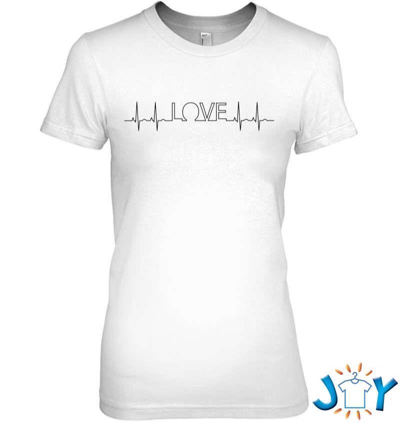 Love Signal Heart Palpitations Ekg Monitor T-Shirt